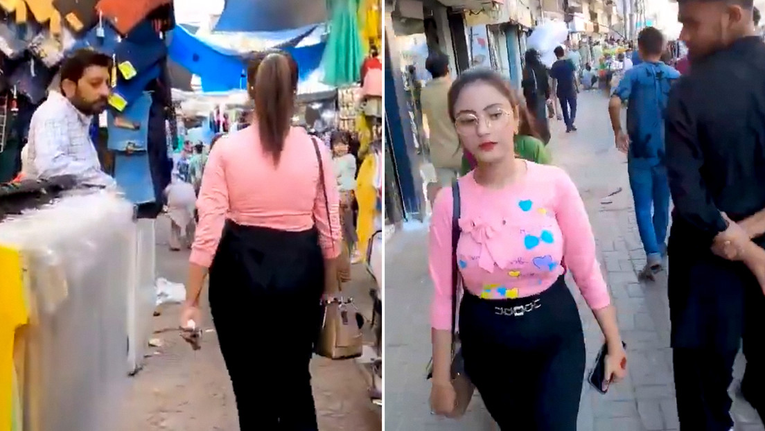 Experimento social: mujer se graba caminando sin velo en Pakistán ...